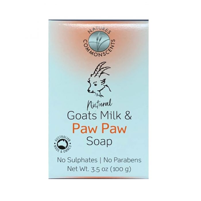 Natures Commonscents Goats Milk & Paw Paw Soap 100g | Personal Care ...